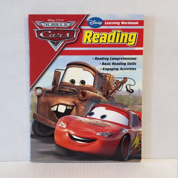 Disney | Accessories | Disney Pixar Cars Reading Comprehension Learning ...